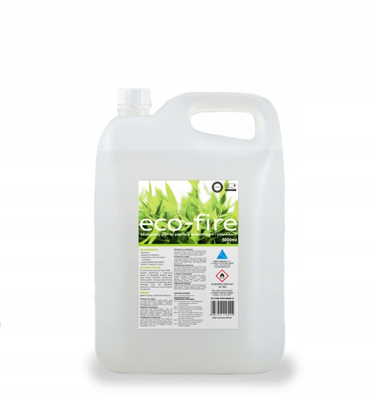 Biopaliwo do biokominka Eco-fire 5l ATEST (5908254156328) • Cena ...
