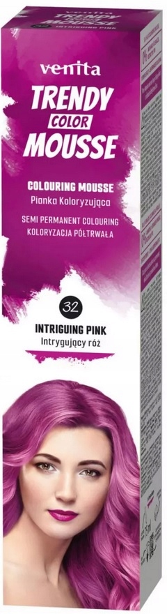 VENITA TRENDY koloryzująca pianka 32 Intryg. RÓŻ (5902101711203) • Cena ...