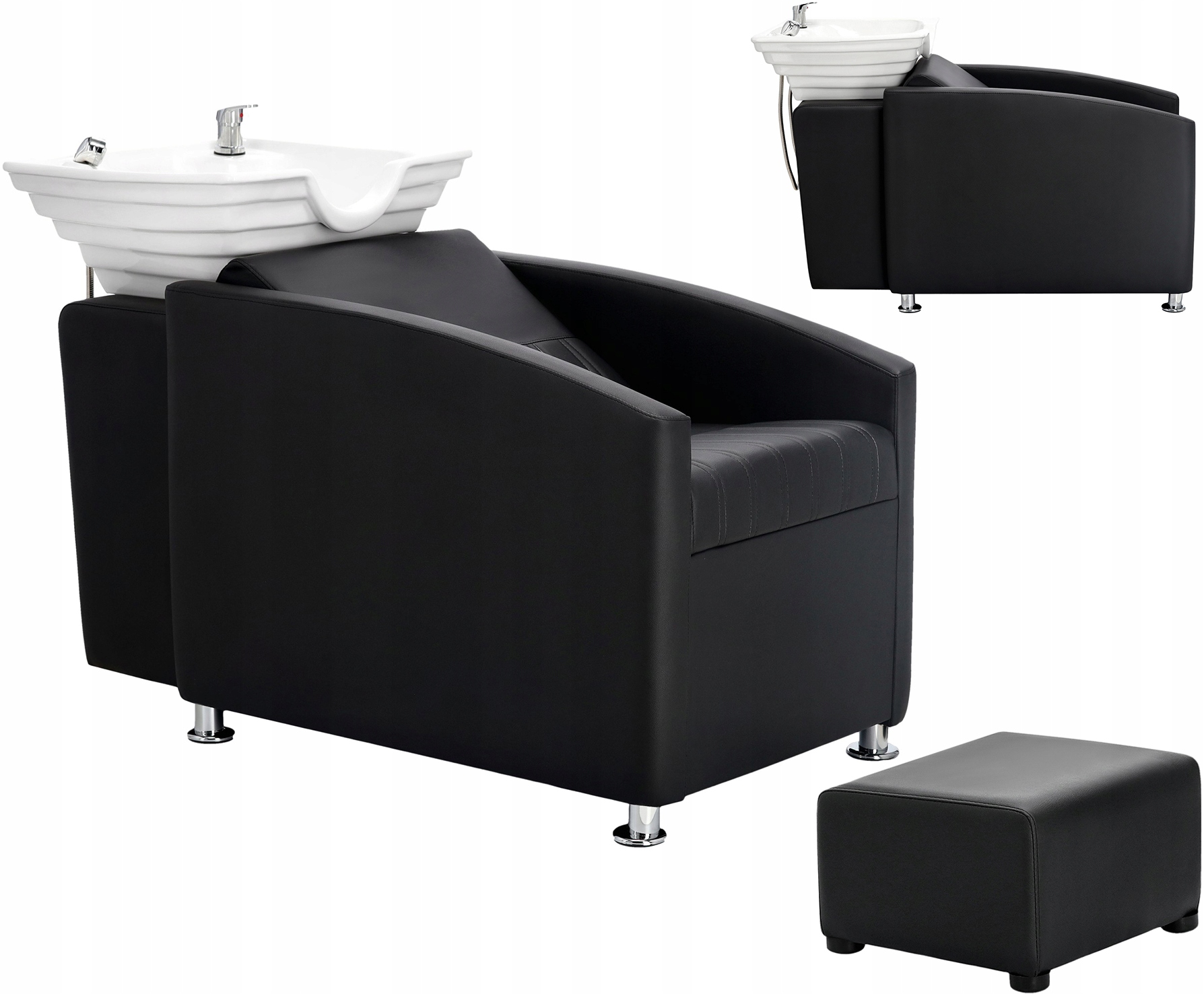 Myčka kadeřnický mycí box barberská do obývacího pokoje Solin misa ...