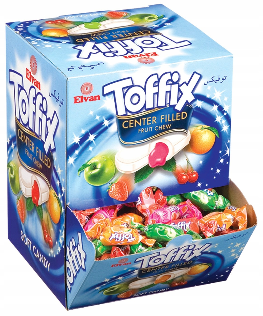 Elvan Cukierki Toffix z nadzieniem owocowym 2000 g (8693029030022) • Cena, Opinie • Cukierki i ...