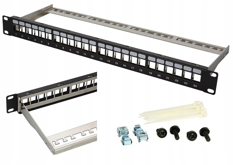 Patchpanel Base Link BL-PP1924NW 24 porty czarny - Sklep, Opinie, Cena ...