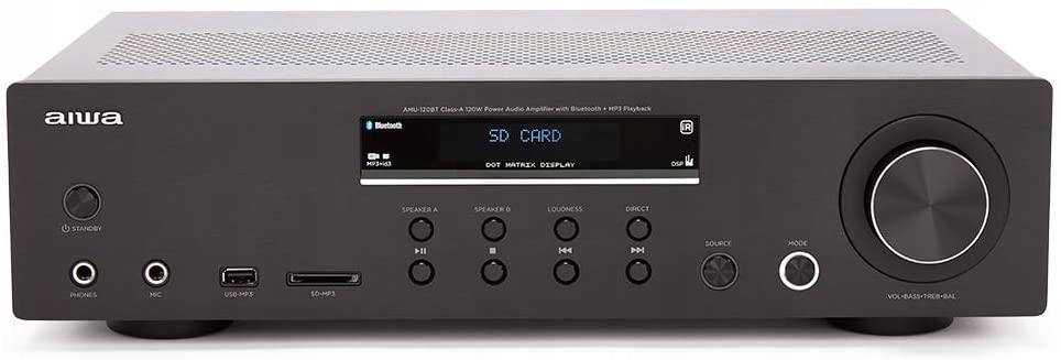 Amplituner AIWA AMU-120BTBK - Sklep, Opinie, Cena w Allegro