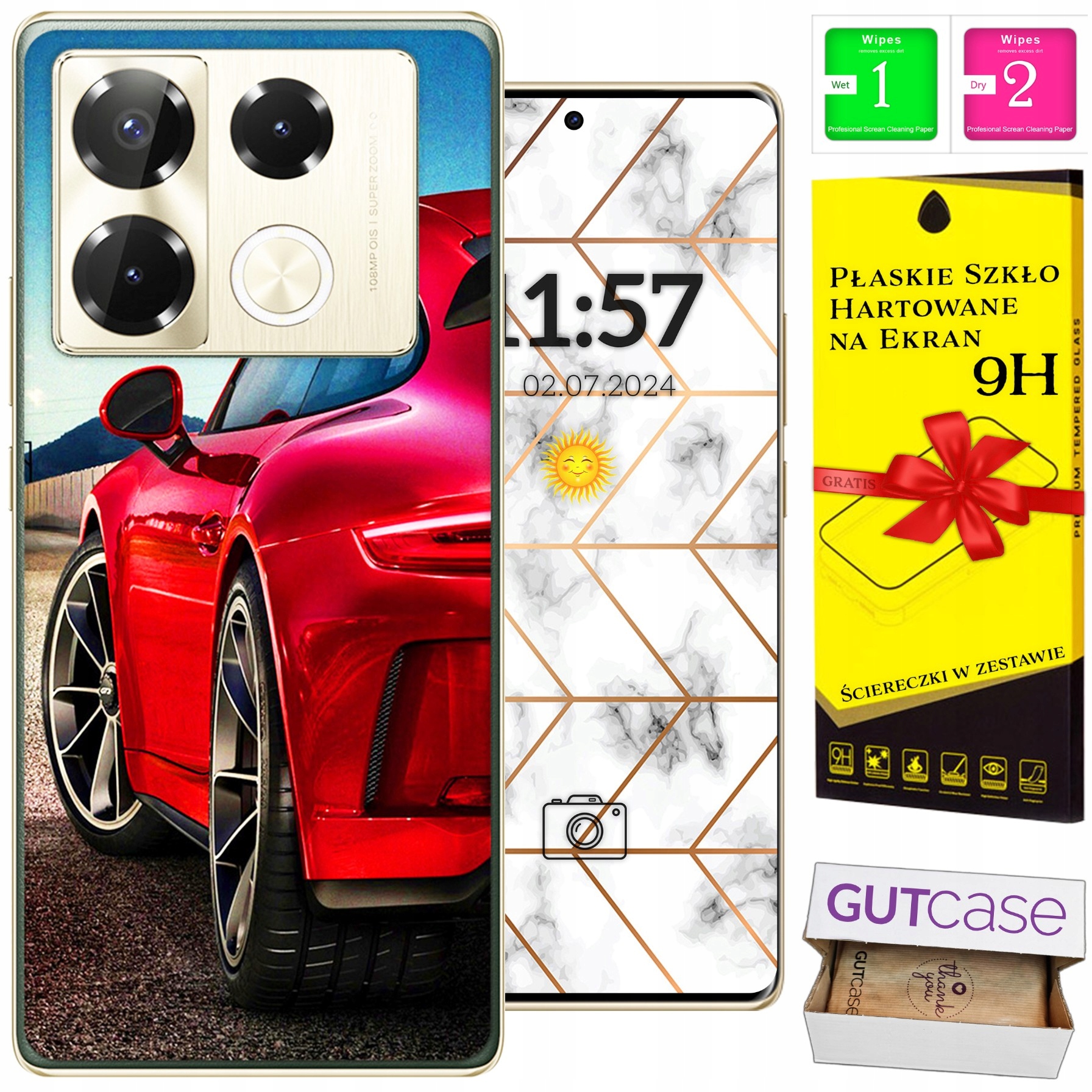 Etui do Infinix Note 40 Pro 4G Case Obudowa Plecki Pokrowiec Futerał ...