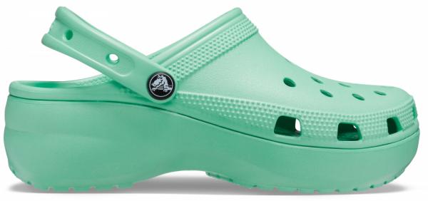 Klapki Crocs Classic Platform Clog Jadestone, Jadeitowe 39,5 W9 (0196265212798) • Cena, Opinie ...