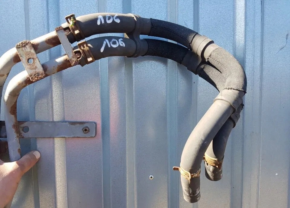 WĘŻE PŁYNU NAGRZEWNICY OGRZEWANIA DAF XF 106 1940131 DAF za 147,60 zł z ...