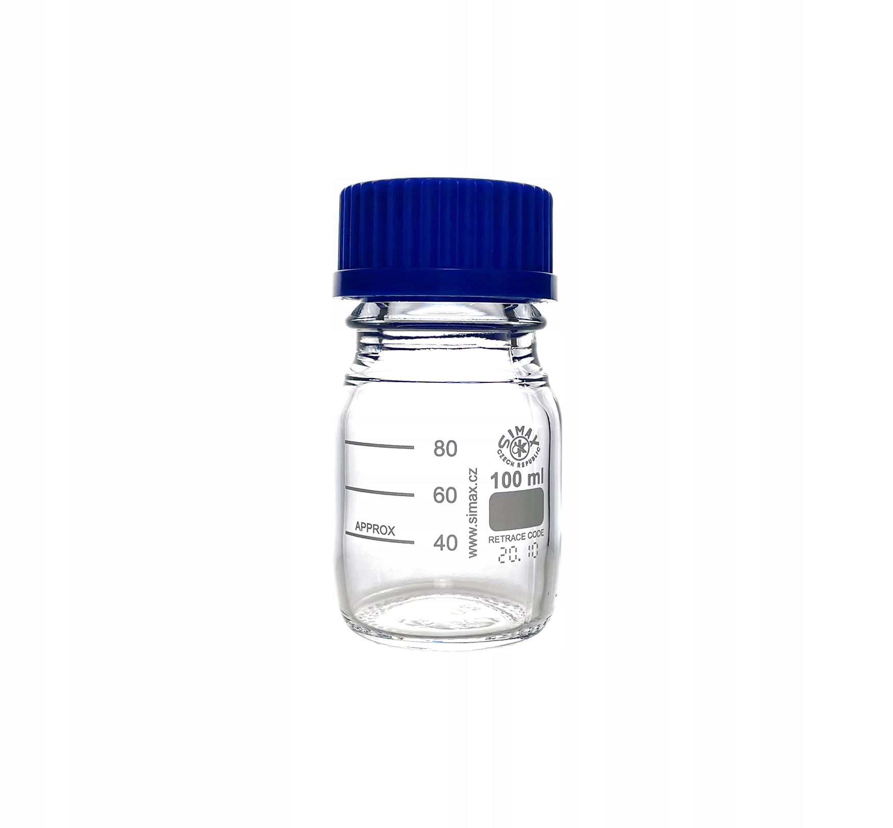 BUTELKA SZKL. Z NAKR. GL45 - 100ml (CHEMLAND) • Opinie - Allegro