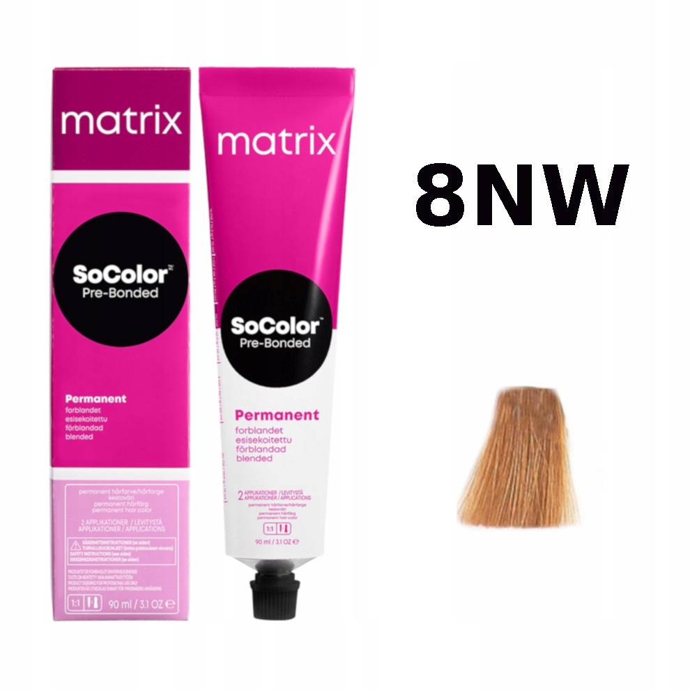 MATRIX FARBA do włosów SOCOLOR Pre-Bonded 8NW 90ml 12798956878 - Allegro.pl