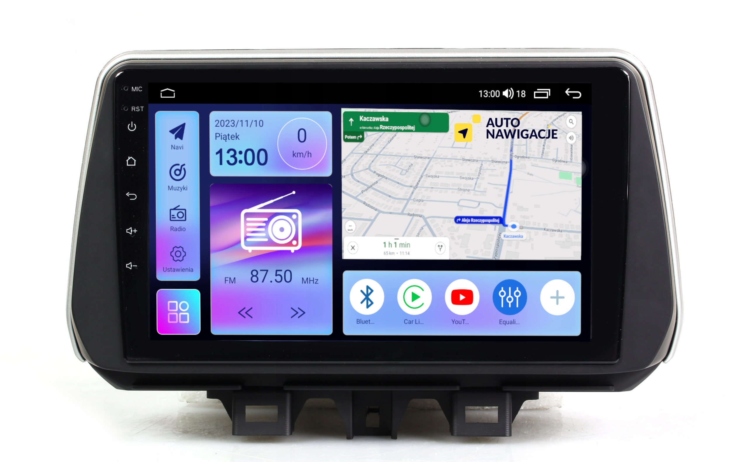 RADIO NAWIGACJA HYUNDAI I30 III 2017+ ANDROID CARPLAY 4/64 GB - Sklep, Opinie, Cena w Allegro