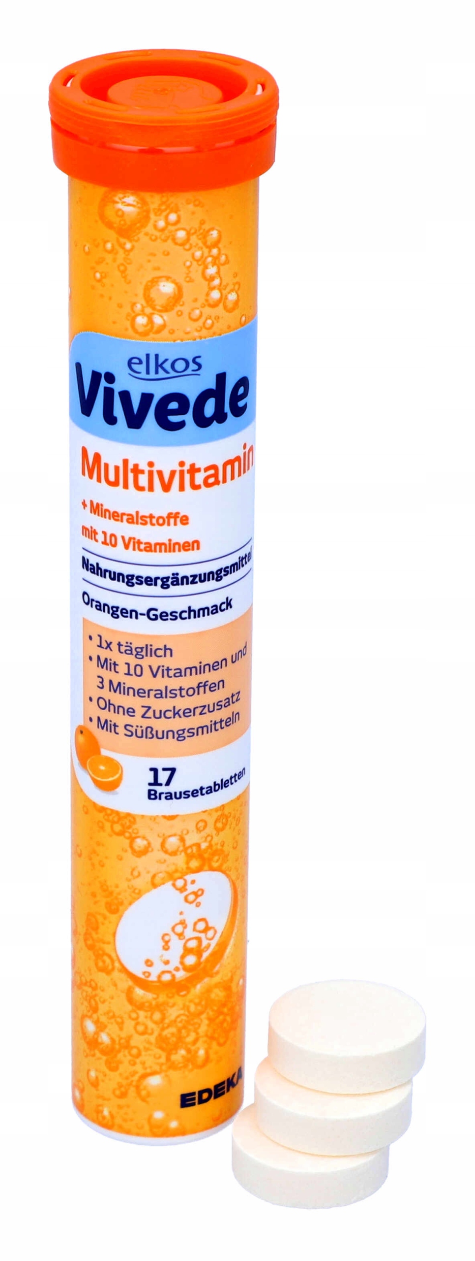 Tabletki Musujące Elkos MULTIWITAMINA 17szt DE 12995369553 - Allegro.pl