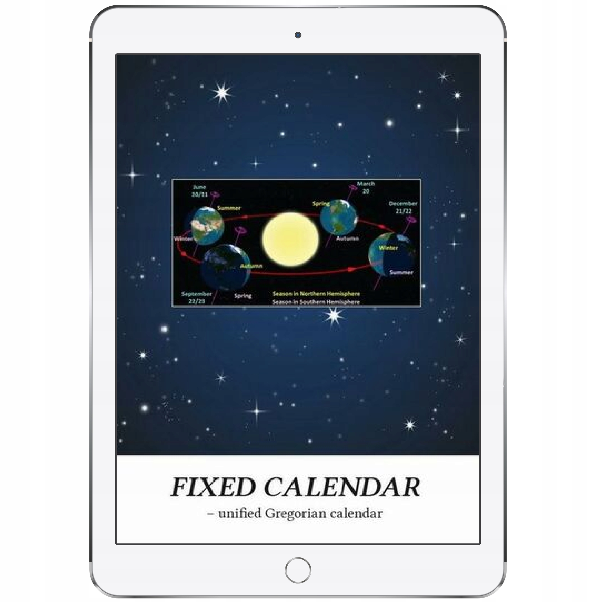 Fixed Calendar unified Gregorian calendar Stanisław Kostka Szymański ...