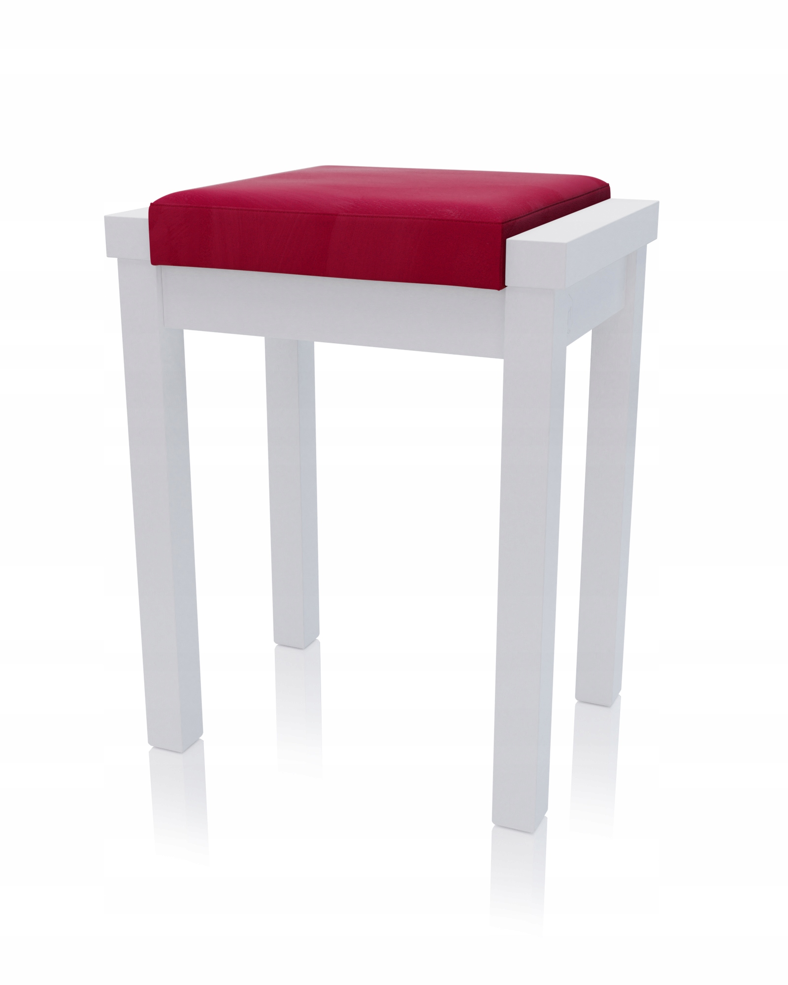 Taboret Meble Stelmach biały 48 cm • Cena, Opinie • Stołki i taborety ...