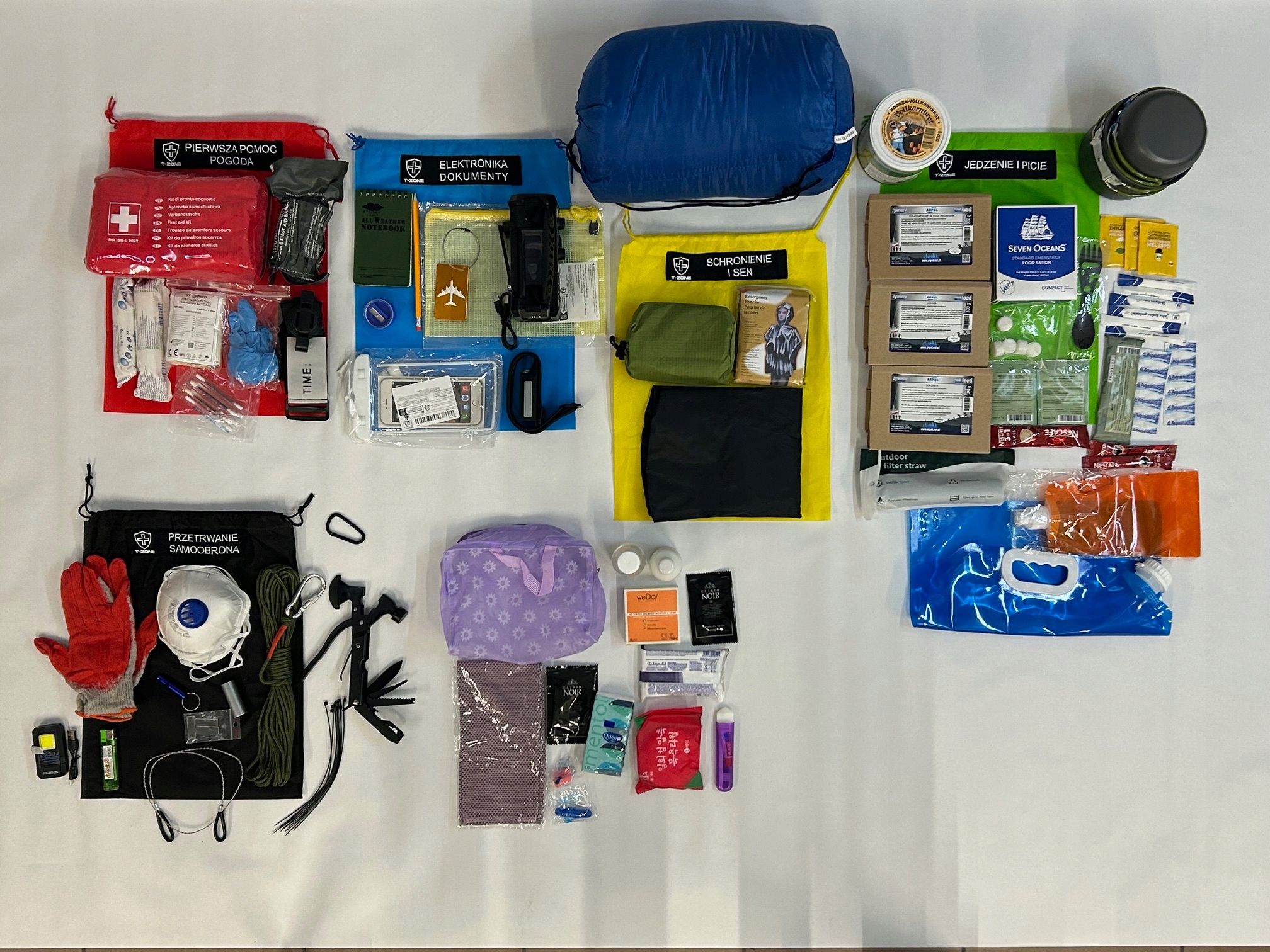 Plecak Ewakuacyjny z Wyposażeniem na Wypadek Wojny - Niska cena na Allegro