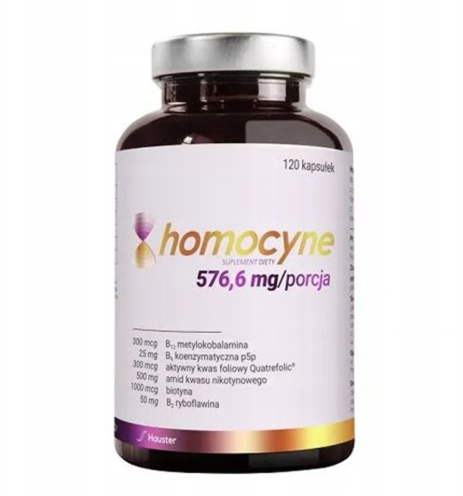 Homocyne homocystein VITAMÍN B COMPLEX 120 kapslí Hauster za 955.00CZK ...