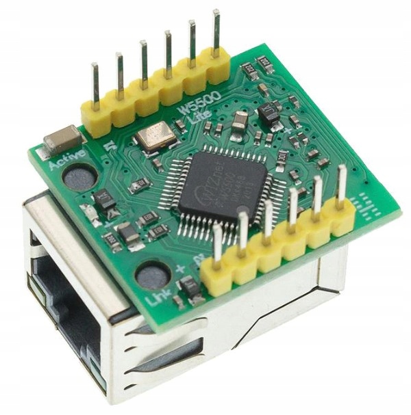Moduł Ethernet W5500 mini lite RJ-45 SPI TCP/IP - Sklep, Opinie, Cena w ... Moduł Ethernet W5500 mini lite RJ-45 SPI TCP/IP - Sklep, Opinie, Cena w ...