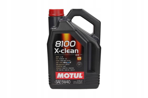 MOTUL 8100 X-CLEAN 5W40 - 4L 104720 za 160,99 zł z Olsztyn - Allegro.pl ...