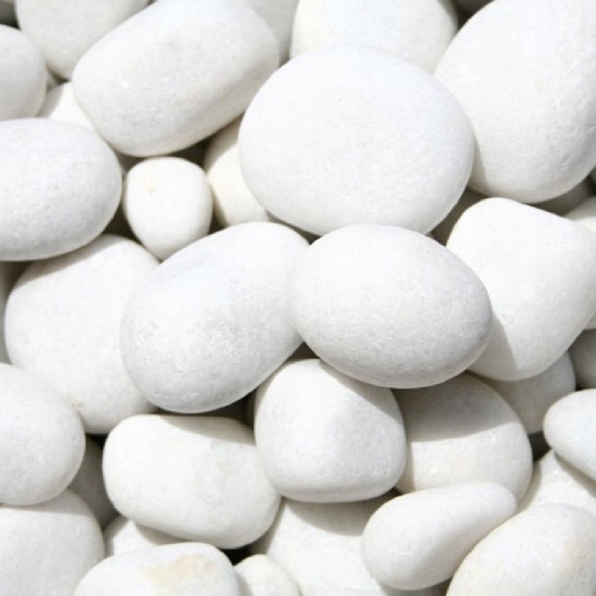 BIELY KAMEŇ OBKLOPOVAČE BIELE ZÁHRADNÉ KAMENE OBKLOPOVAČ THASSOS ZÁHRADY - 20KG za 12,50 € - Allegro