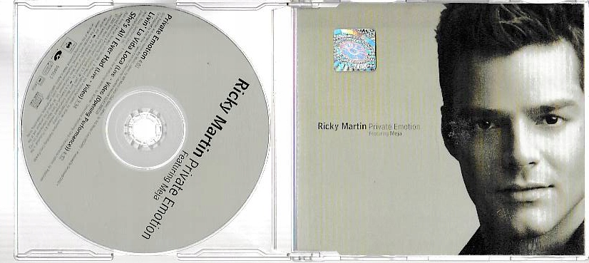 Płyta CD Ricky Martin Meja - Private Emotion ...