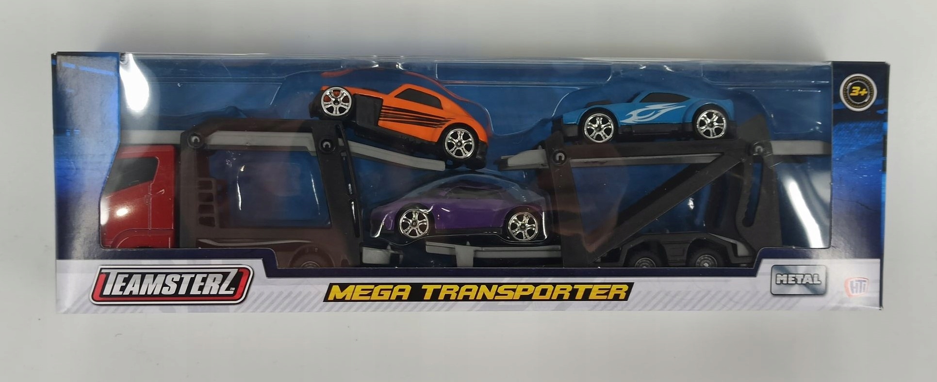 Zestaw pojazdów MEGA TRANSPORTER TEAMSTERZ ZESTAW (8719497434879 ...