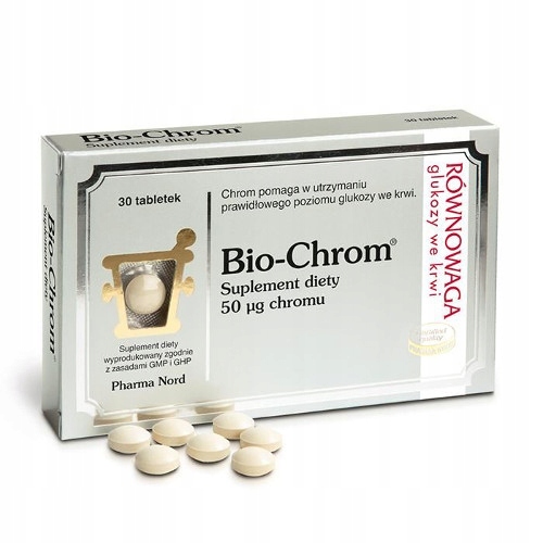 Suplement diety Pharma Nord Bio-Chrom tabletki 30 szt. - porównaj ceny ...