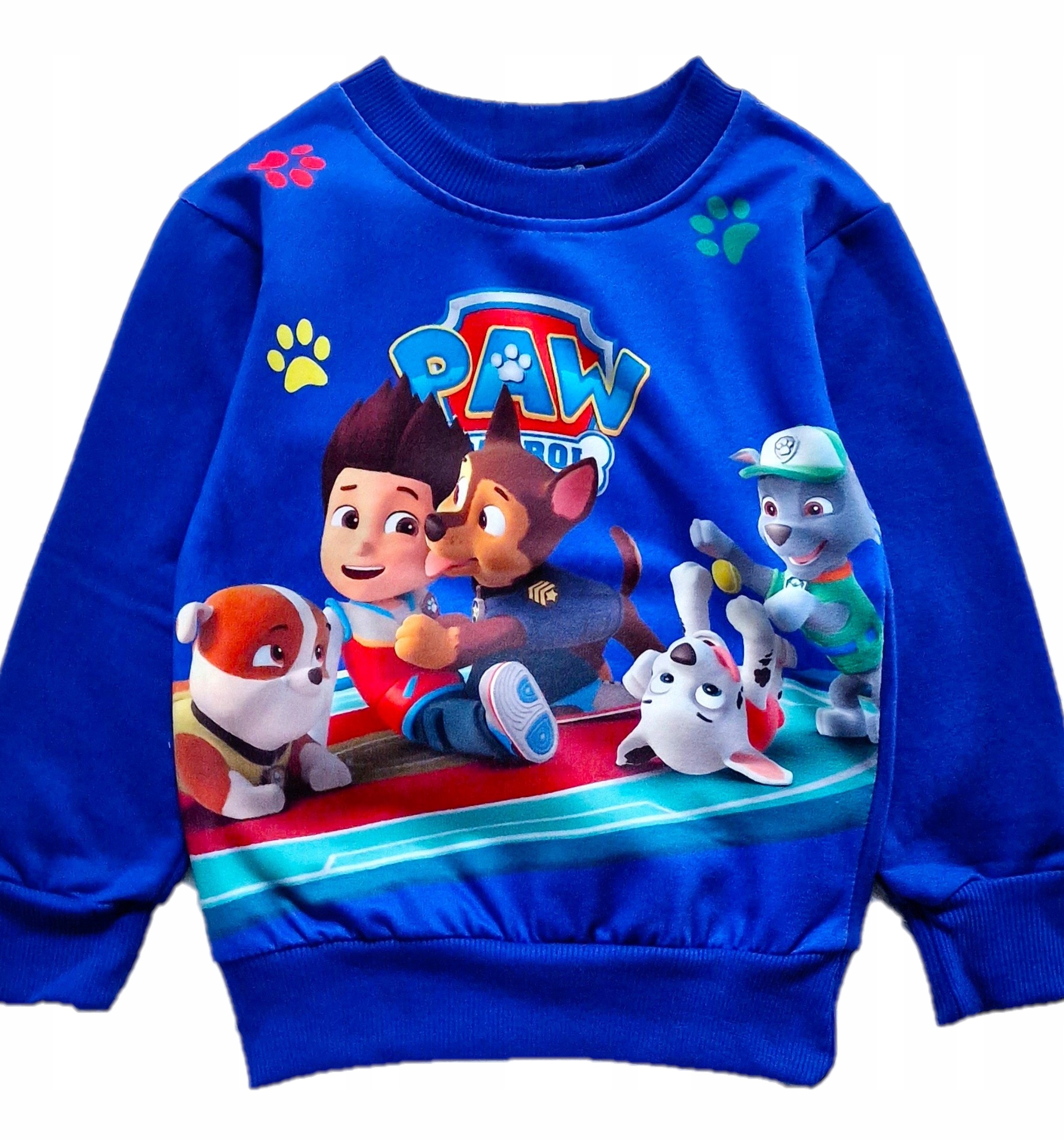 BLUZA DRESOWA chłopięca 128 PSI PATROL NIEBIESKA • Cena, Opinie • Bluzy ...
