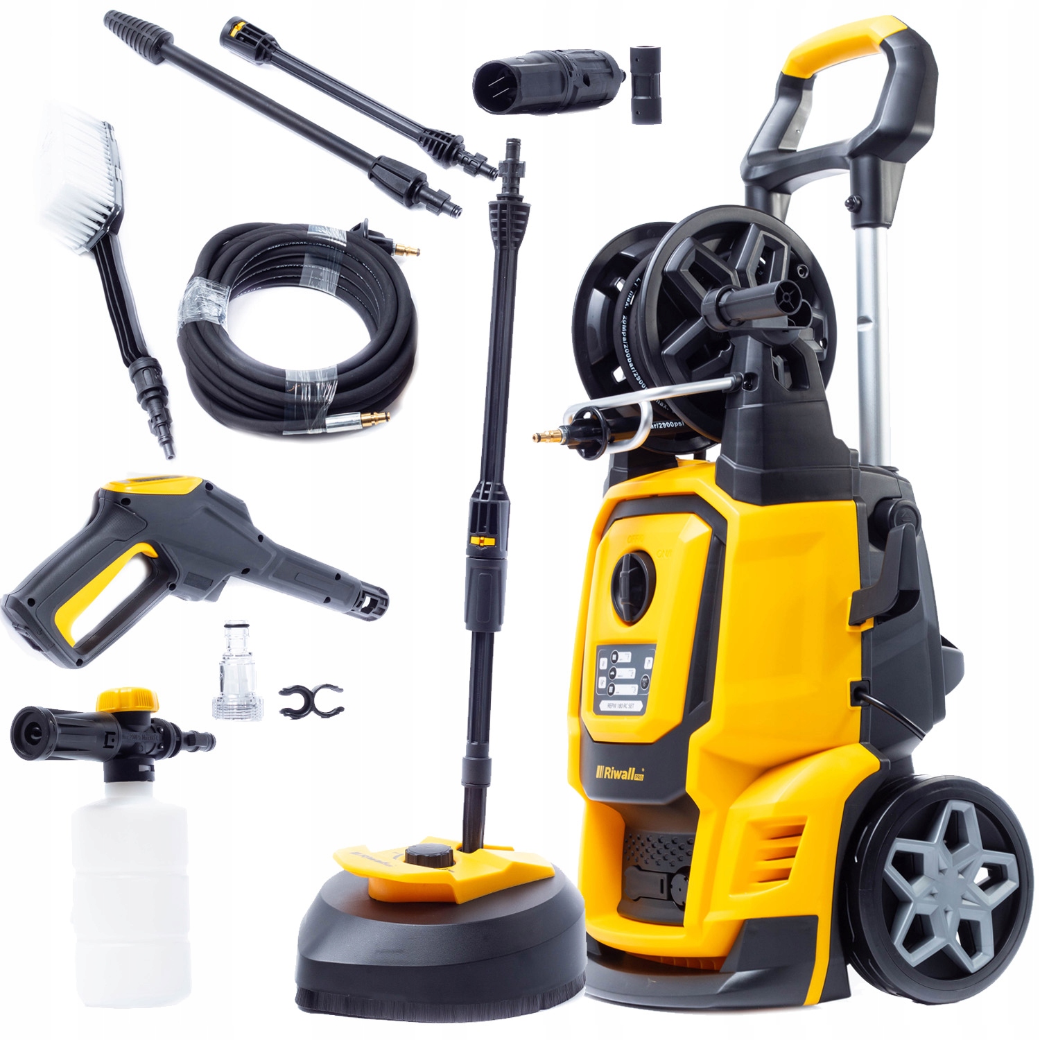 Myjka ciśnieniowa Riwall 180 bar 2400 W (7445053993900) • Cena, Opinie 15461772760 • Allegro