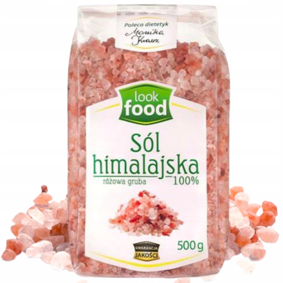 SÓL HIMALAJSKA RÓŻOWA GRUBA 500g 13390360793 - Allegro.pl