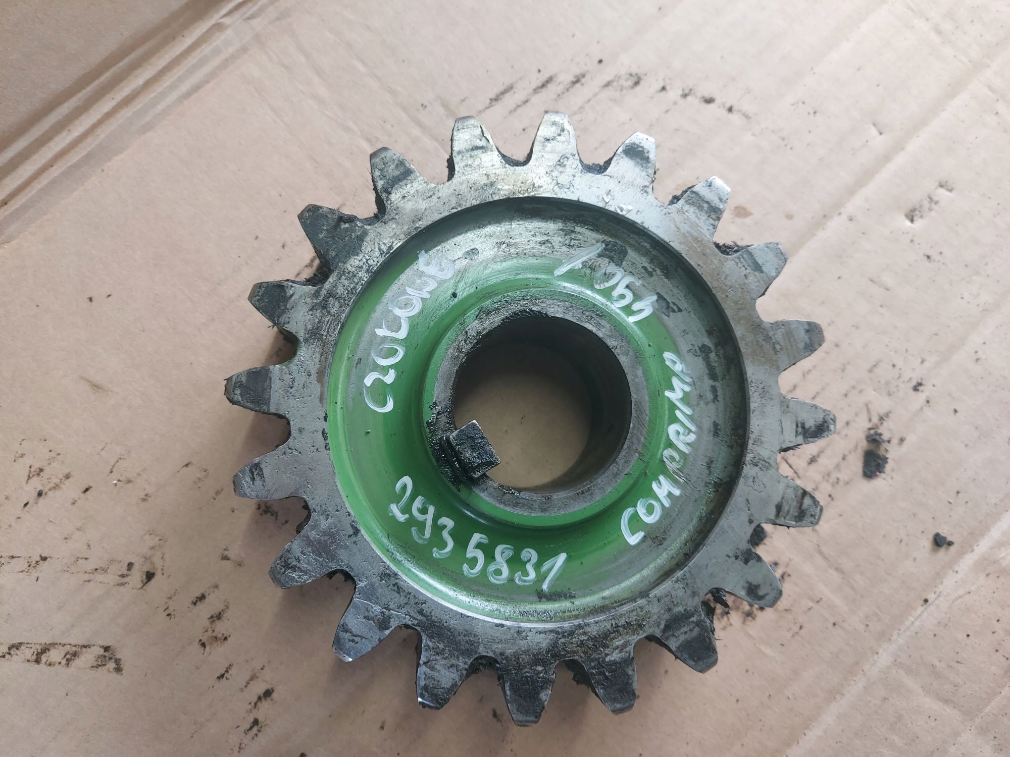 KOŁO ZĘBATE PRZEKŁADNIA KRONE COMPRIMA CF155 2014R za 900.00PLN z RYPIN ...