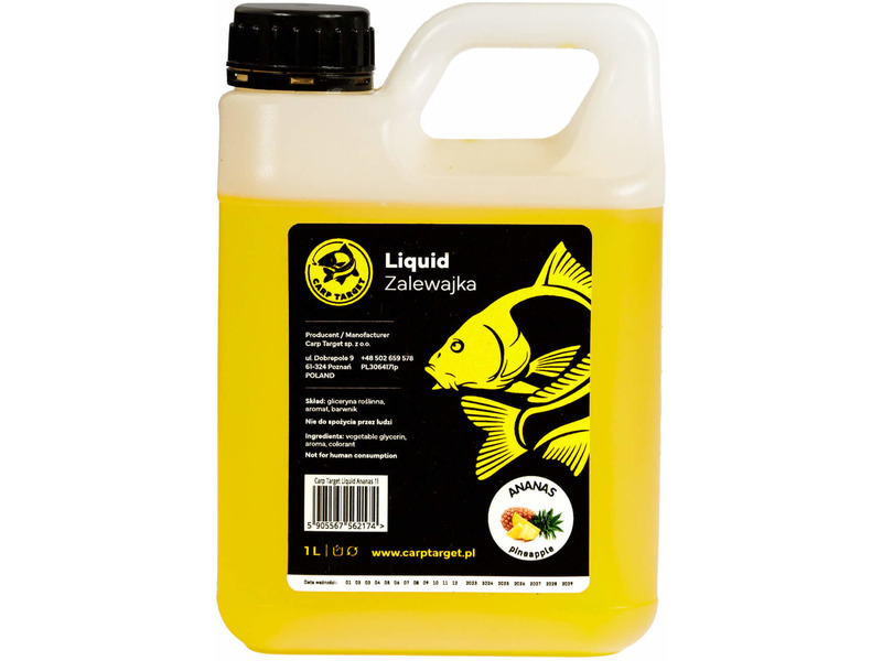 Liquid CARP TARGET Gęsty Booster Ananasowy (1 l) - 5905567562174 ...