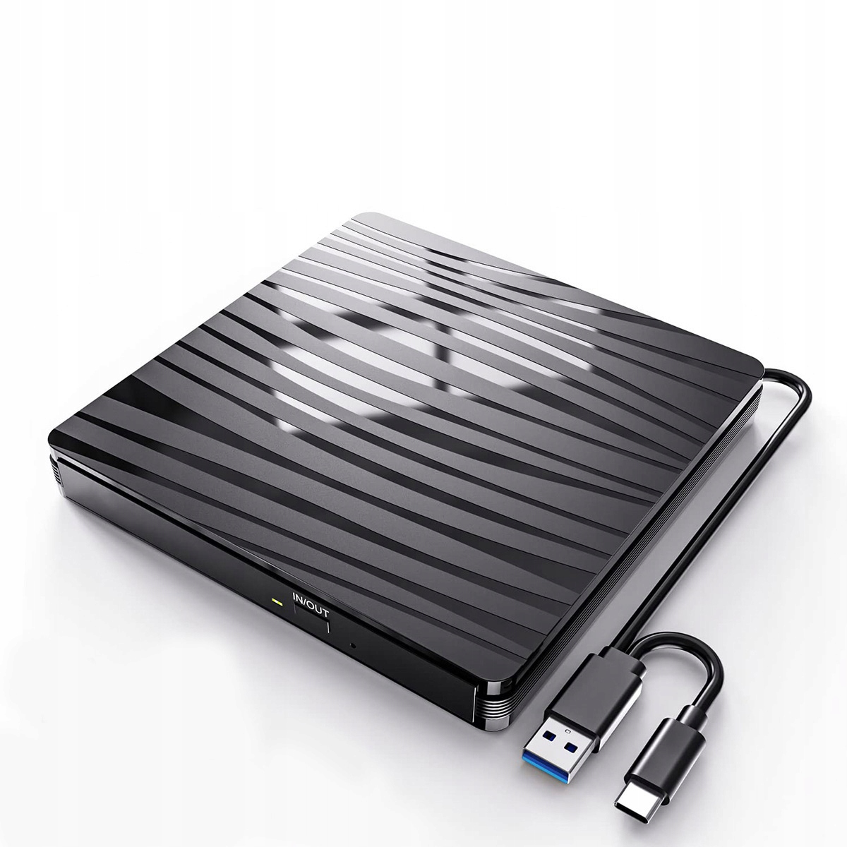 Externí jednotka pro notebook USB 3.0 vypalovačka CD-R DVD-ROM RW - Allegro