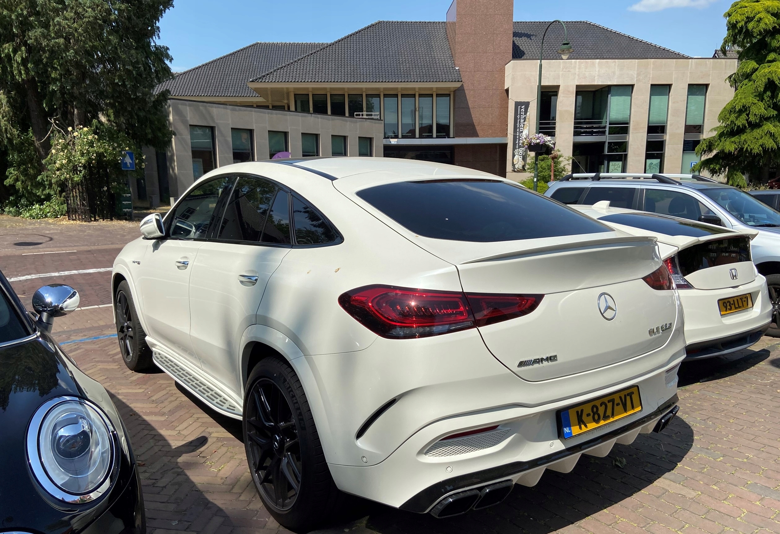 MERCEDES GLE C167 W167 SPOILER LOTKA AMG • Cena, Opinie - Allegro