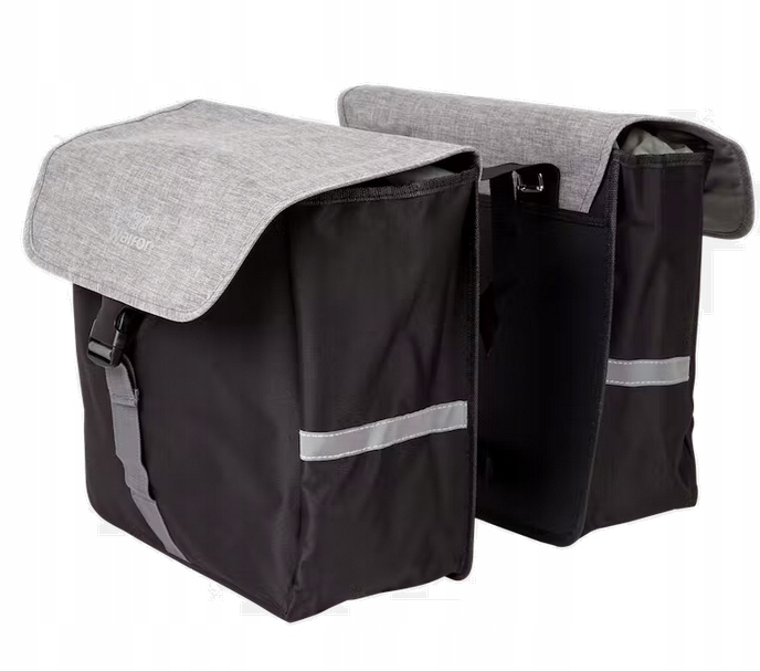 PODWÓJNA TORBA ROWEROWA NA BAGAŻNIK WODOODPORNA 40L WALFORT 36x34x17 cm ...