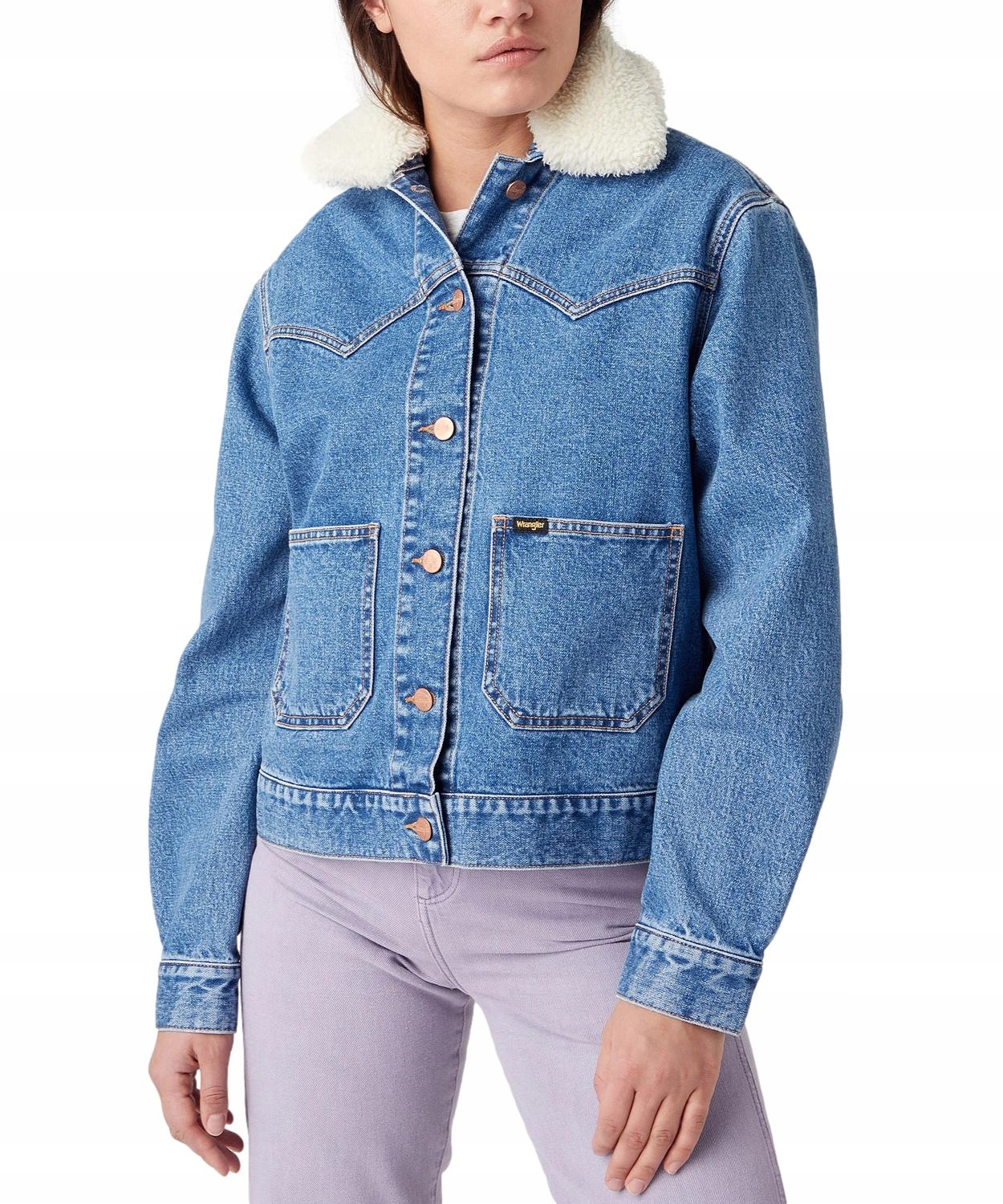 WRANGLER WESTERN RANCH JACKET SANDI W43773X18 S (5401018946758) • Cena ...