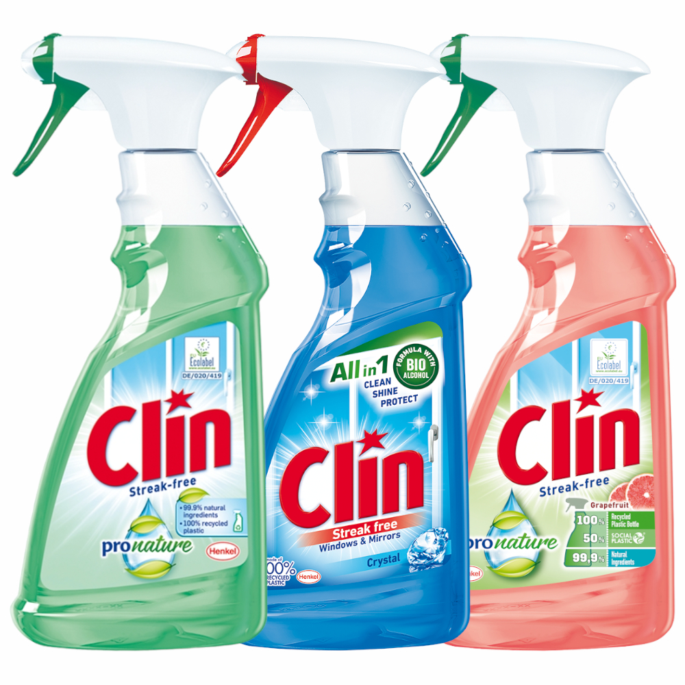 Clin Płyn do mycia czyszczenia okien szyb 3x 0,5l 9896619995 - Allegro.pl Clin Płyn do mycia czyszczenia okien szyb 3x 0,5l 9896619995 - Allegro.pl