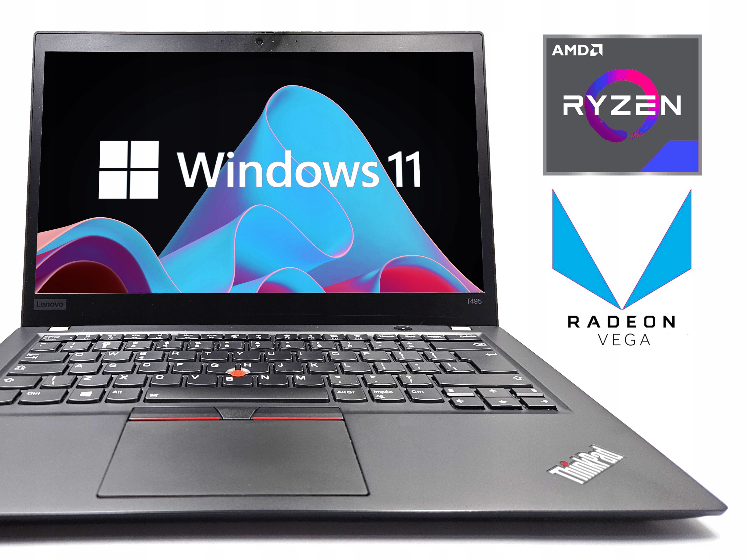 Laptop Lenovo ThinkPad T495 RYZEN 5 PRO 16GB 256SSD W11 FHD IPS SLIM ...