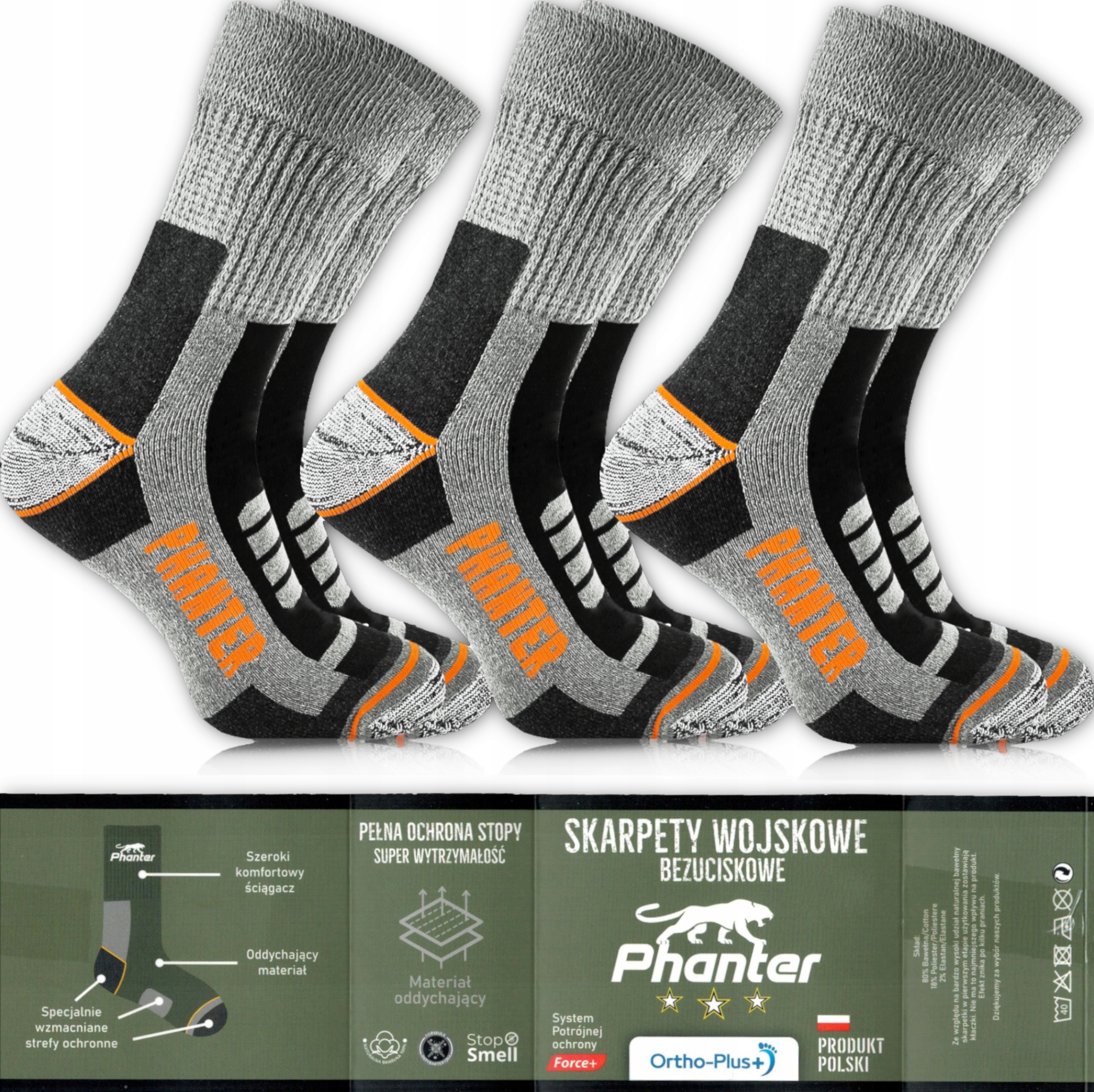 Ortho-Plus Skarpetki wielokolorowy rozmiar 39-42 • Cena, Opinie ...