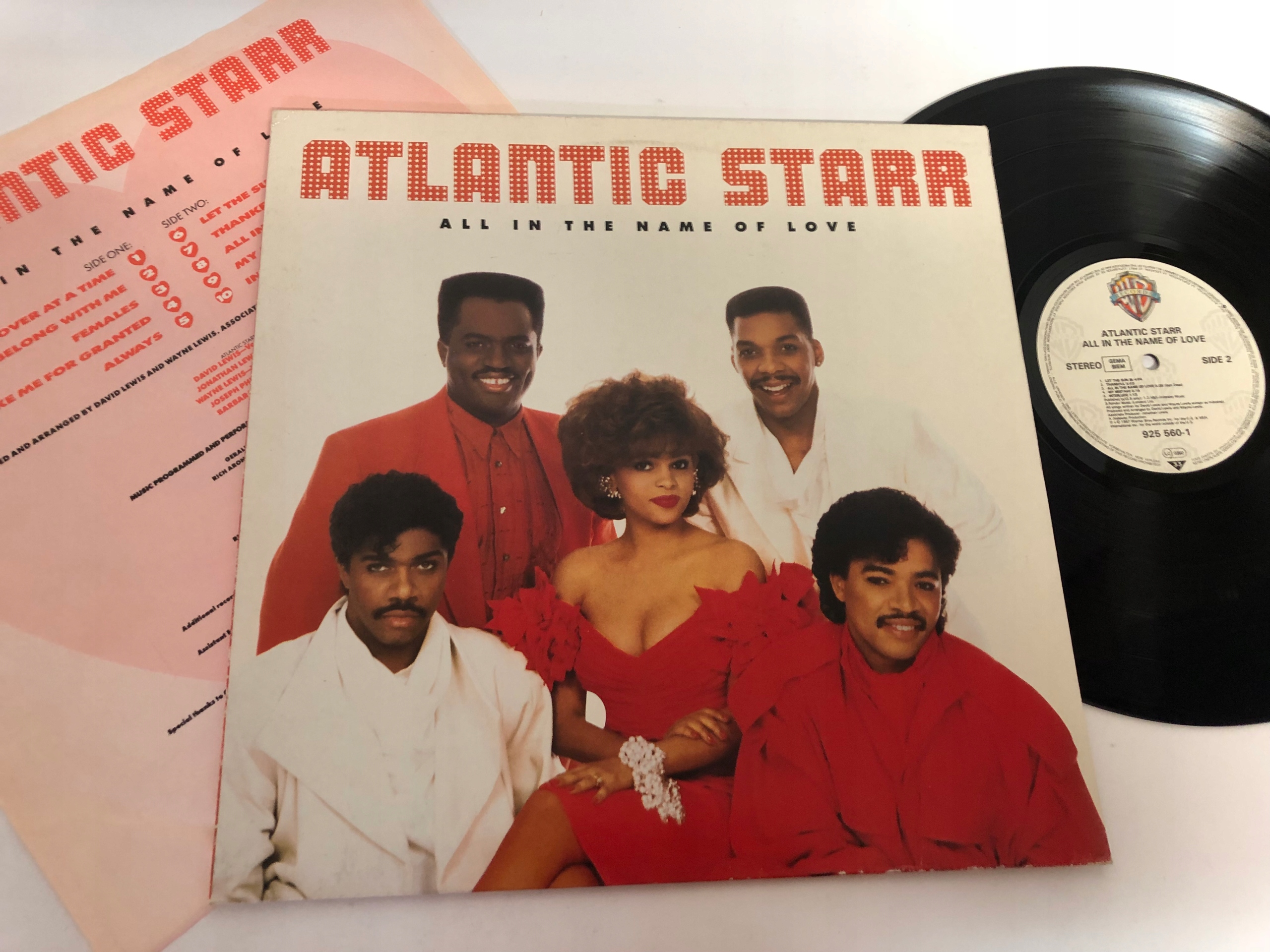 Atlantic Starr All In The Name Of Love ...Lp 3750 14126943059 - Sklepy ...