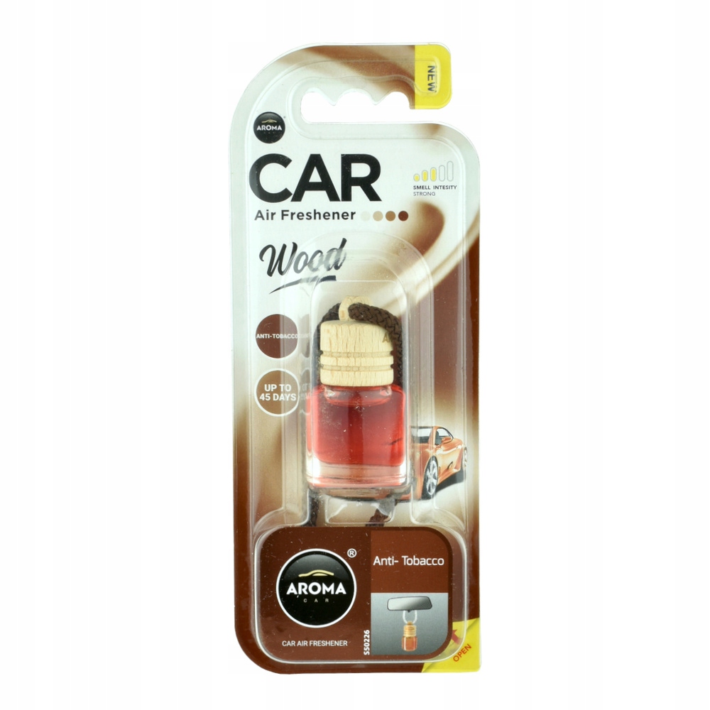 Aroma car WOODAnti-Tobacco • Cena, Opinie - Allegro