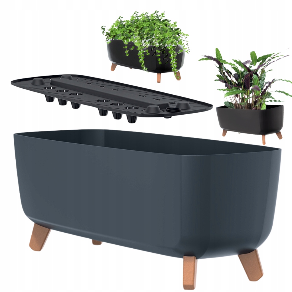 Doniczka na nóżkach Gracia Case DGCL600 Antracyt (5905197464381) • Cena ... Doniczka na nóżkach Gracia Case DGCL600 Antracyt (5905197464381) • Cena ...