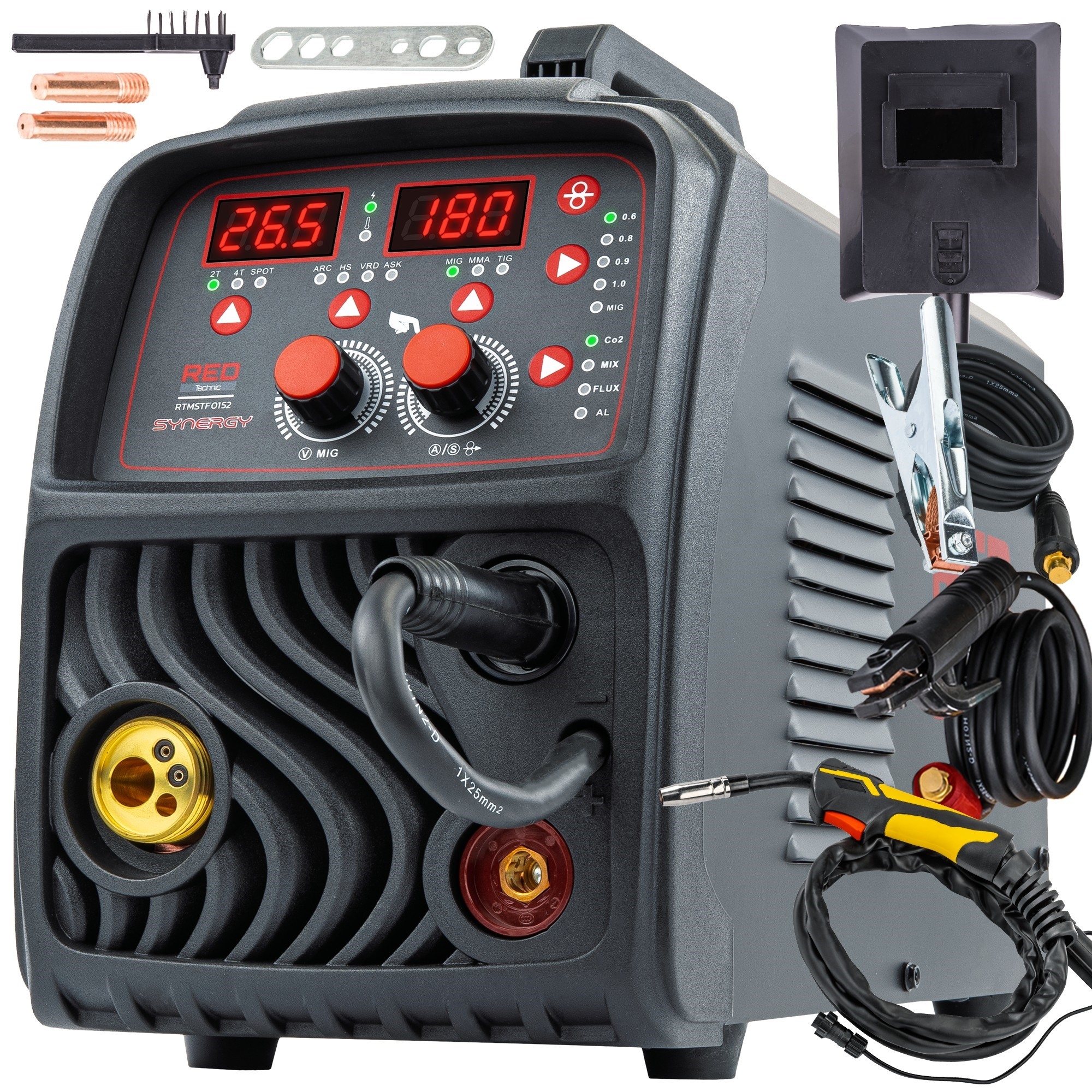 SPAWARKA MIGOMAT MIG MAG MMA LIFT-TIG FLUX SYNERGY SYNERGIA IGBT (5904067449039) • Cena, Opinie ...