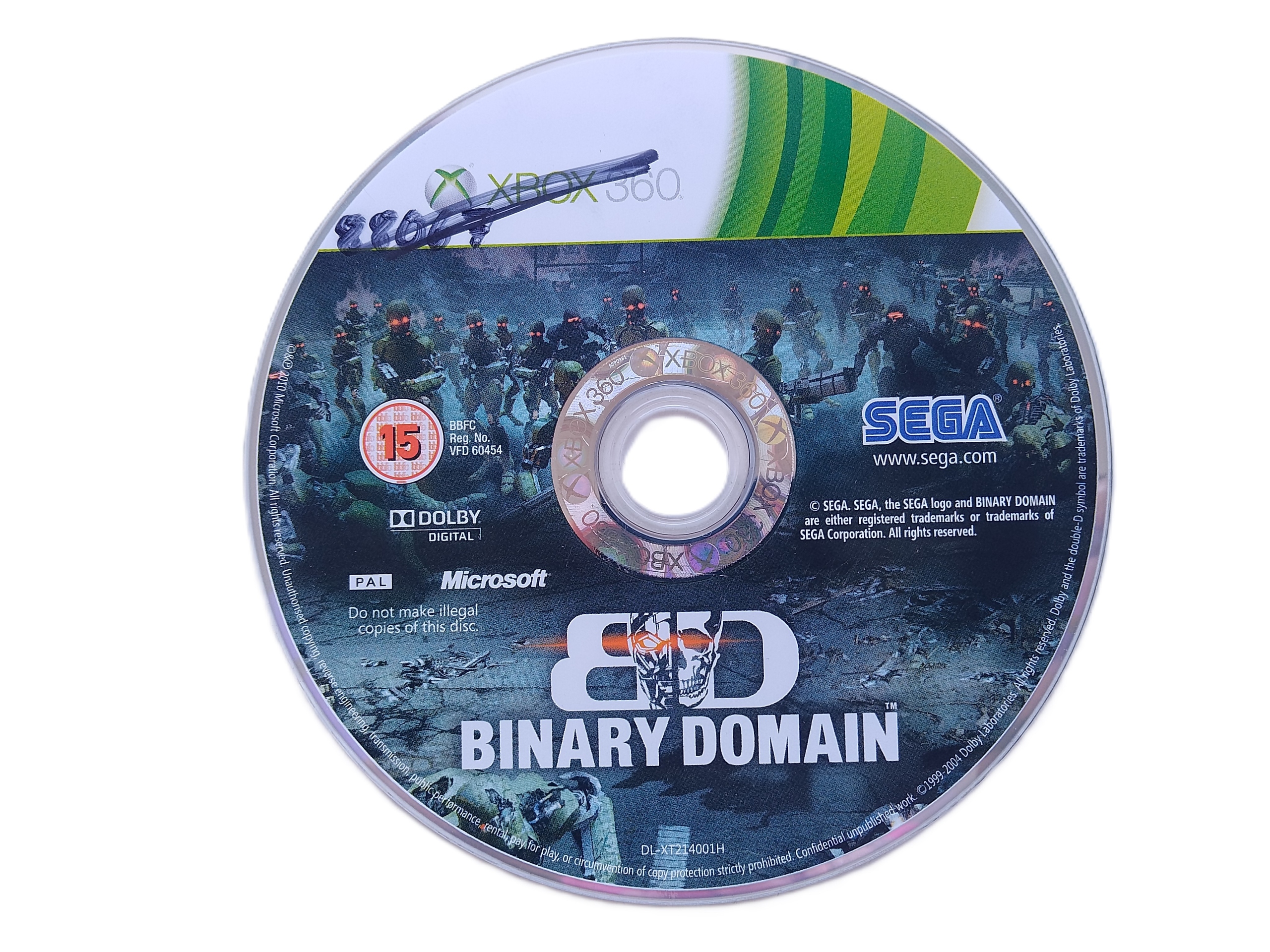 Binary Domain Xbox - Niska cena na Allegro