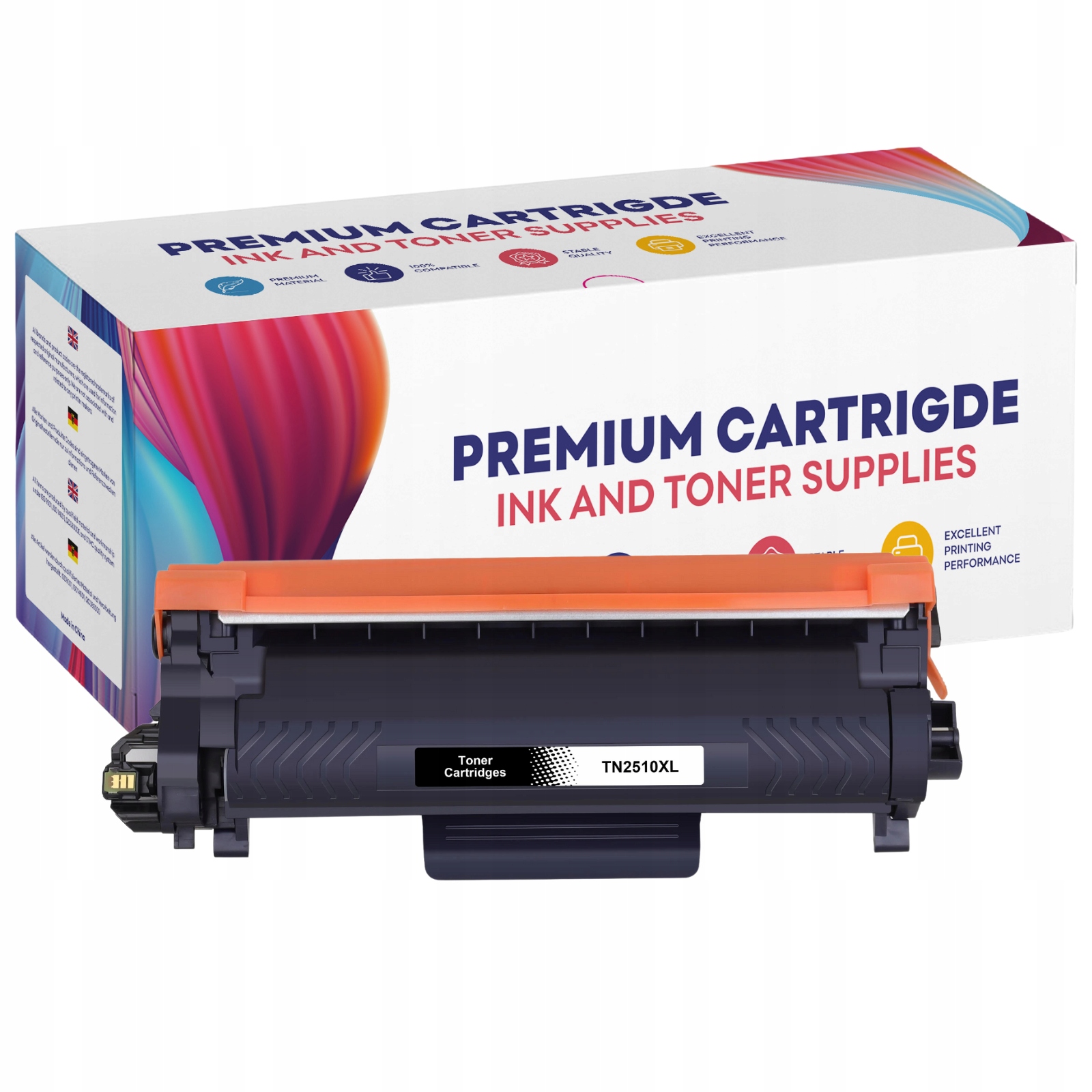 Toner do Brother TN-2510XL DCP-L2660DW HL-L2445DW L2447DW MFC-L2800DW ...