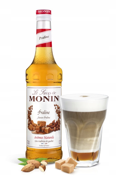 Monin Syrop do kawy Pralinkowy (Praline) 700 ml • Cena, Opinie - Allegro