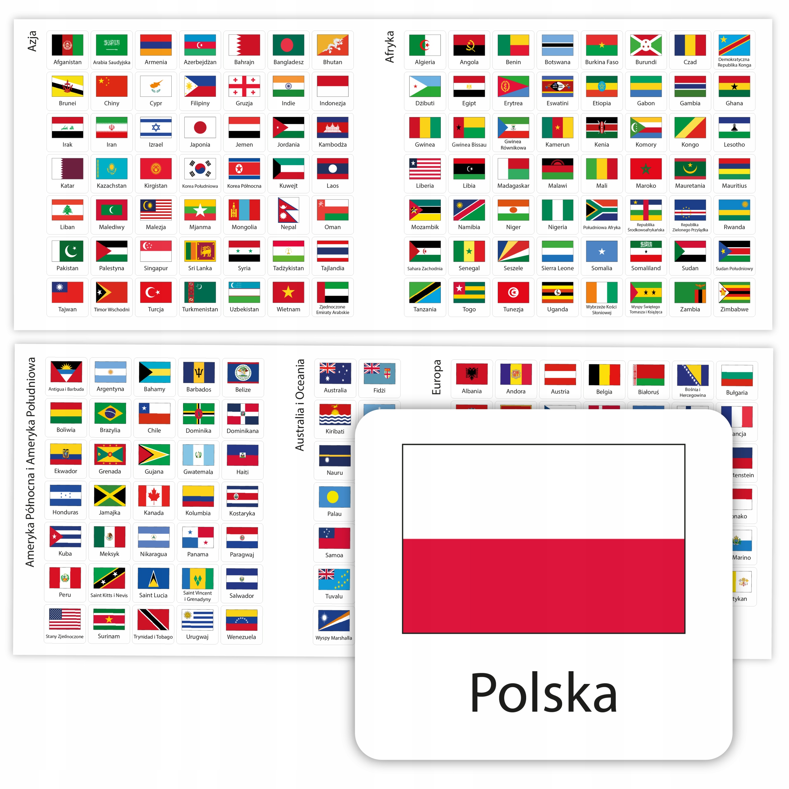 Flagi na kufer motocyklowy Zaplanowane 2,8 x 2,6 cm 199 sztuk ...