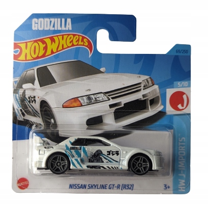 HOT WHEELS Nissan Skyline GT-R [R32] Godzilla NOWY (0074299057854 ...
