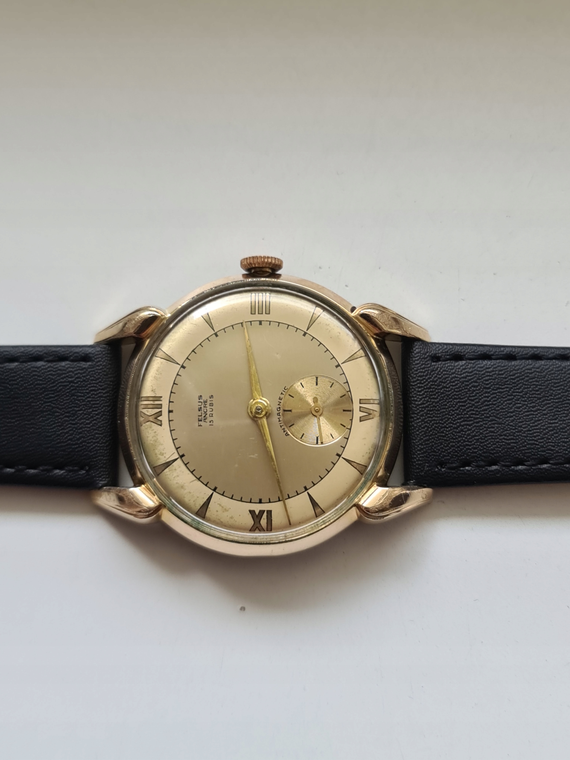 ZEGAREK FELSUS ANCRE ARISTO 15 RUBIS • Cena, Opinie • Męskie 17619110770 • Allegro