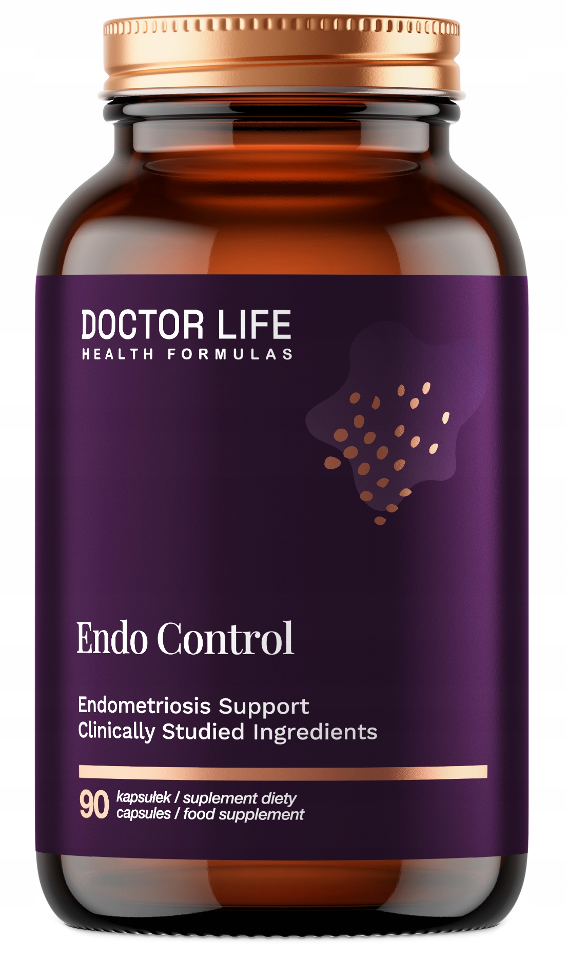 Doctor Life Endo Control 90 kapsułek endometrioza wsparcie leczenia ...