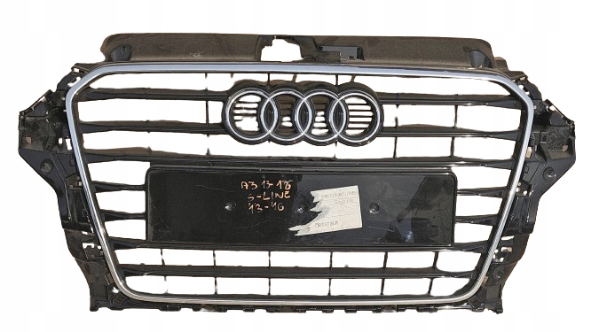 AUDI A3 S-Line 12-16 grill atrapa 8V3853651 • Opinie - Allegro