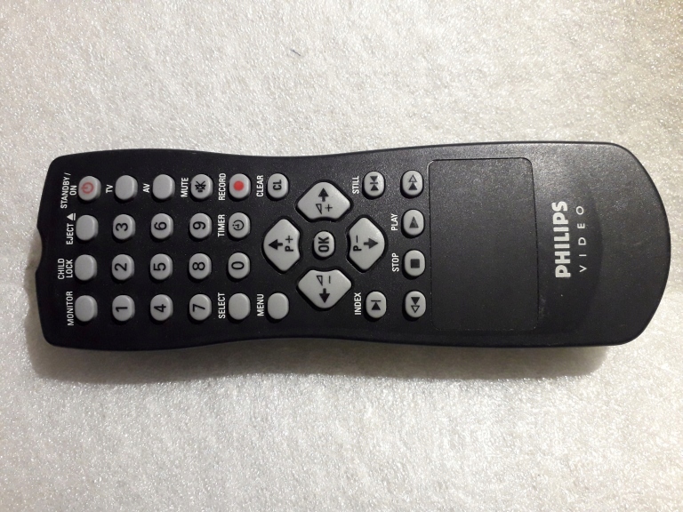 Oryginalny pilot PHILIPS RT111/101 862266111101 - VIDEO VCR MAGNETOWID ...