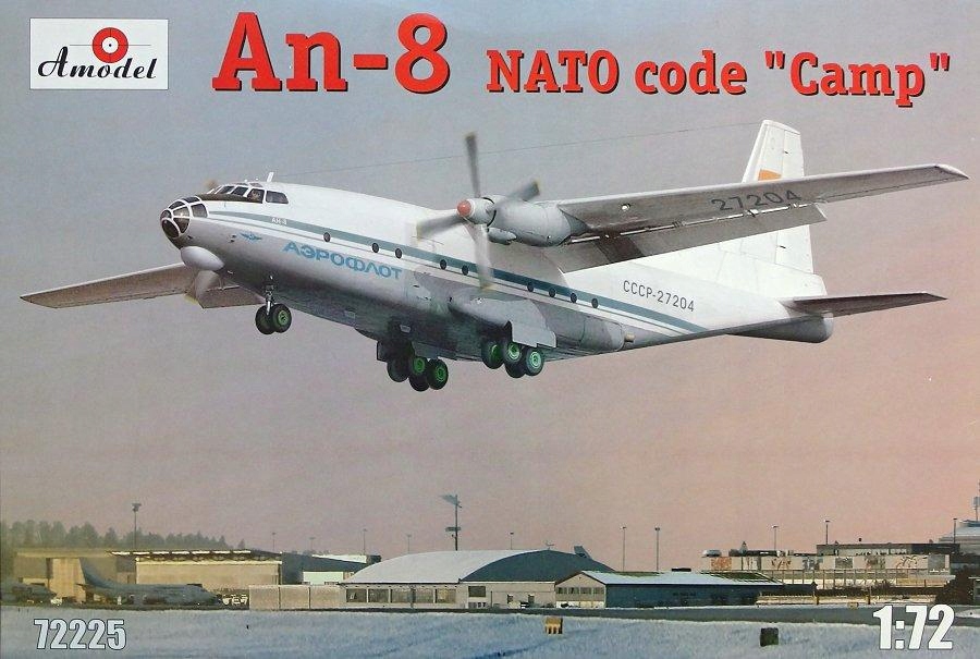 Antonov An-8 NATO code Camp (Aeroflot) - A-model • Cena, Opinie • Lotnictwo 14187306606 • Allegro