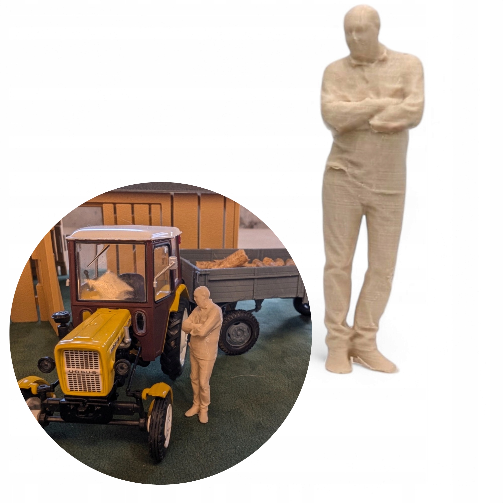 Figurka postaci skala 1:43 do Dioramy Model 3D z PLA, 40 mm • Cena ...